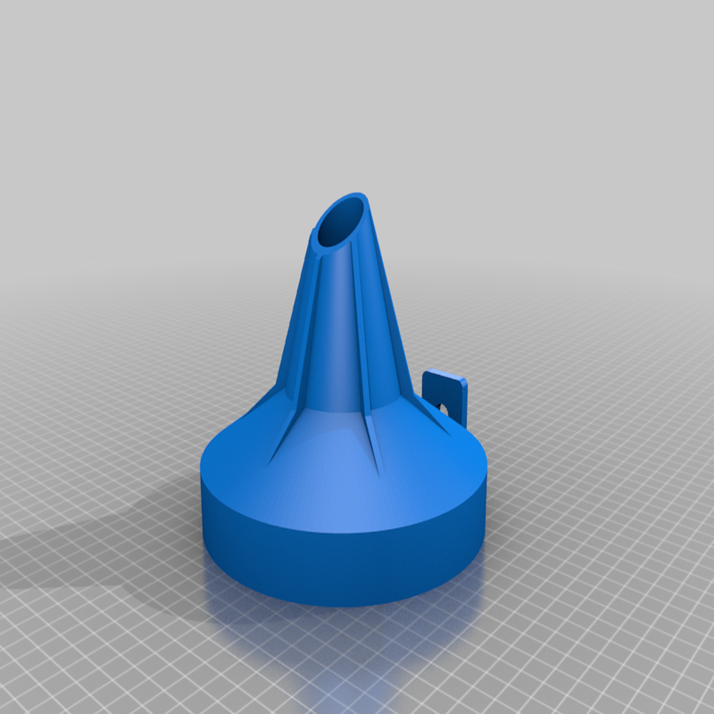 Free 3D file Funnel for SLM metal powder・Model to download and 3D print ...