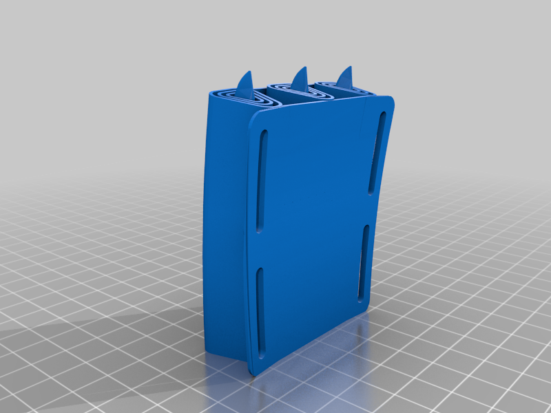 Free 3D file Extending Wolverine Claws with loops for straps・3D ...