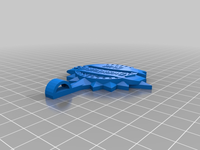 Free 3D file Adventurers Club keychain・3D printing idea to download・Cults