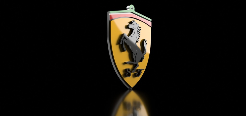 Free 3D file Ferrari Keychain 🗝️・3D printable design to download・Cults