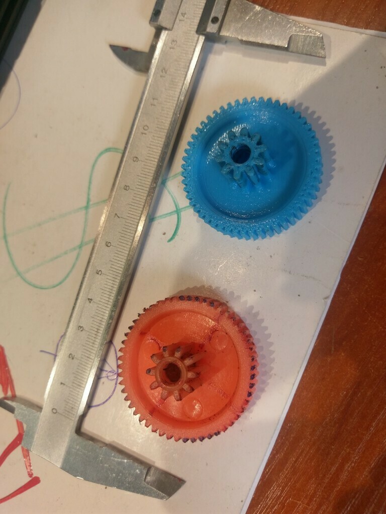 Free 3D file Peg Perego gearbox spare gear ⚙️・3D print model to ...