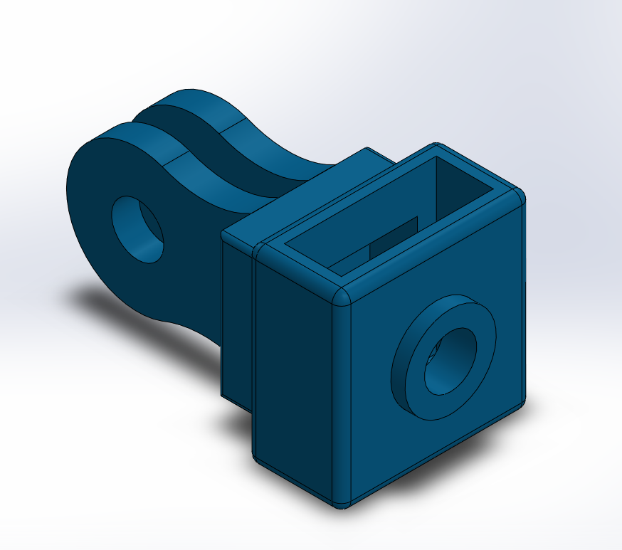 STL file GOPRO 360° ROTATION・3D print design to download・Cults