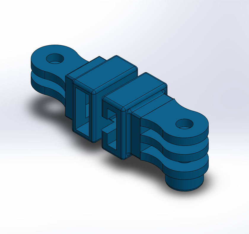 STL file GOPRO 360° ROTATION・3D print design to download・Cults