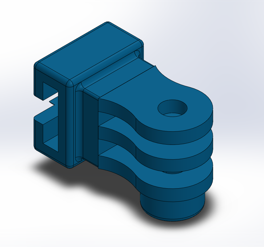 STL file GOPRO 360° ROTATION・3D print design to download・Cults