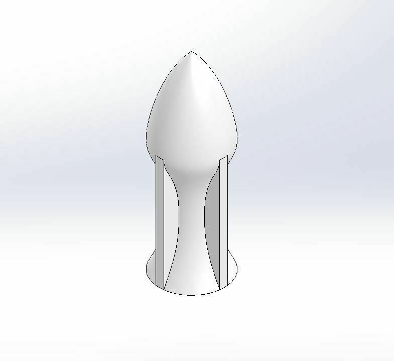 STL file UMAREX T4E TR50/HDR50 TYPE N°4 BULLET・Template to download and ...