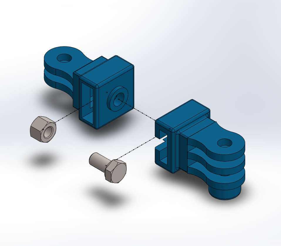 STL file GOPRO 360° ROTATION・3D print design to download・Cults