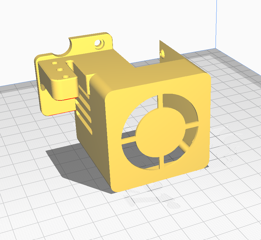 Free 3D file Ender 3 Pro Fan Shroud for 4020 Fan and Touch Mount・3D ...