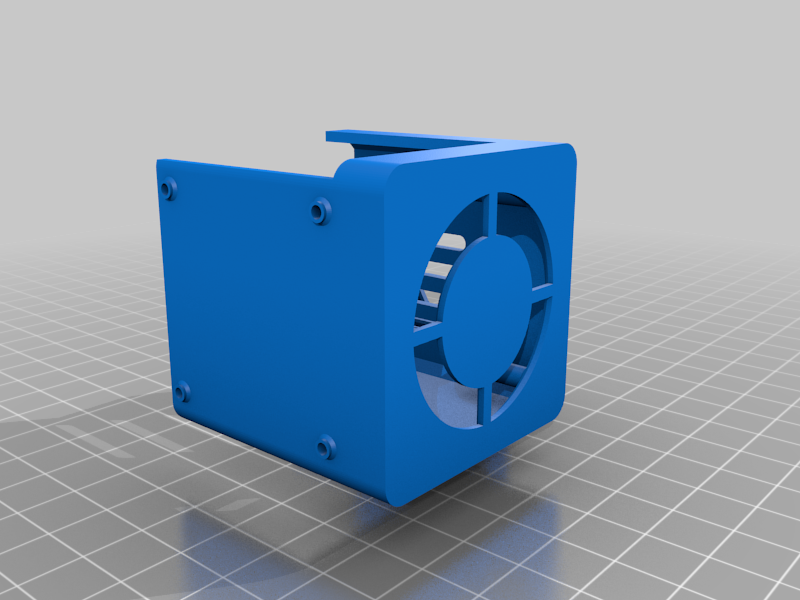 Free 3D file Ender 3 Pro Fan Shroud for 4020 Fan and Touch Mount・3D ...