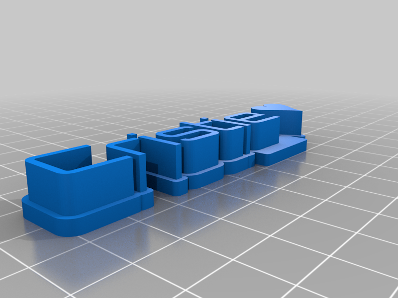 Free 3D file Cristie nameplate・Template to download and 3D print・Cults