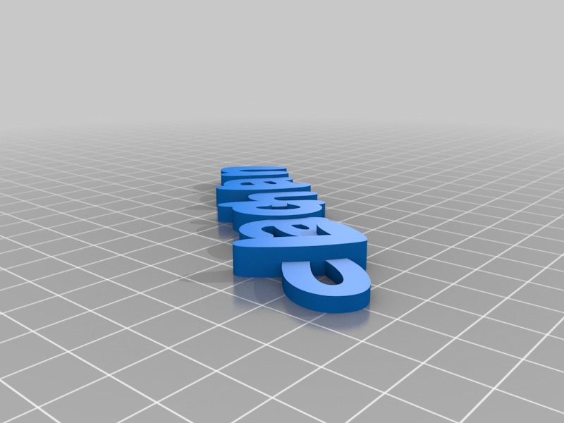 Free 3D file Lachlan nametag・3D print design to download・Cults