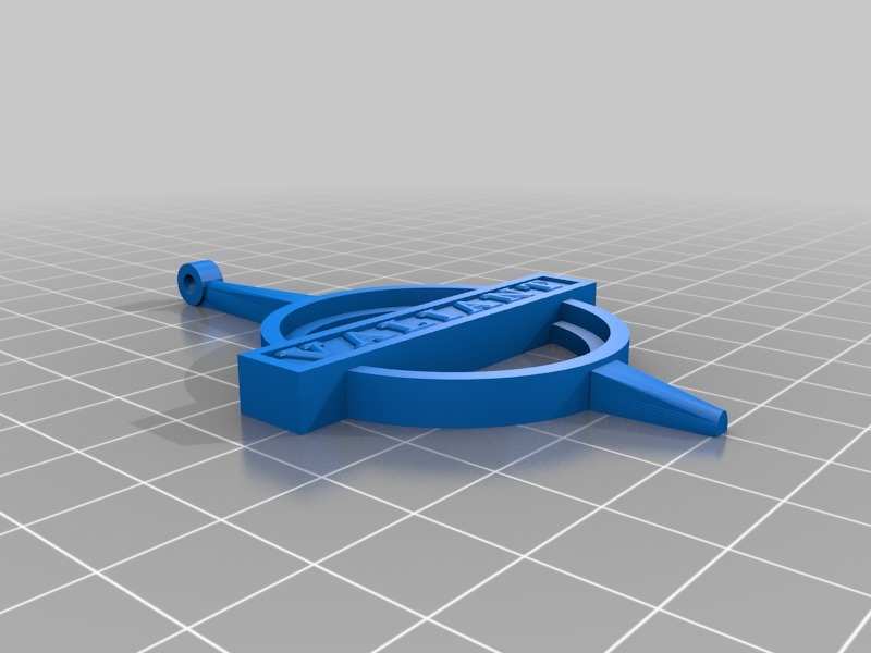 Free 3D file SV1 Valiant boot emblem keyring 👢・3D printer design to ...