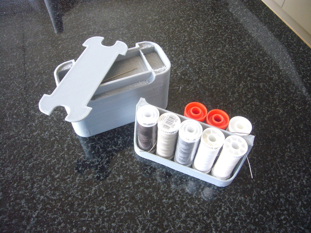 Free 3D file Sewing Accessories Box 🪡・3D print design to download・Cults