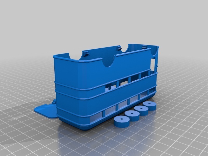 Free 3D file Double Decker Bus & Chassis (Parametric) 🚌・3D print model ...