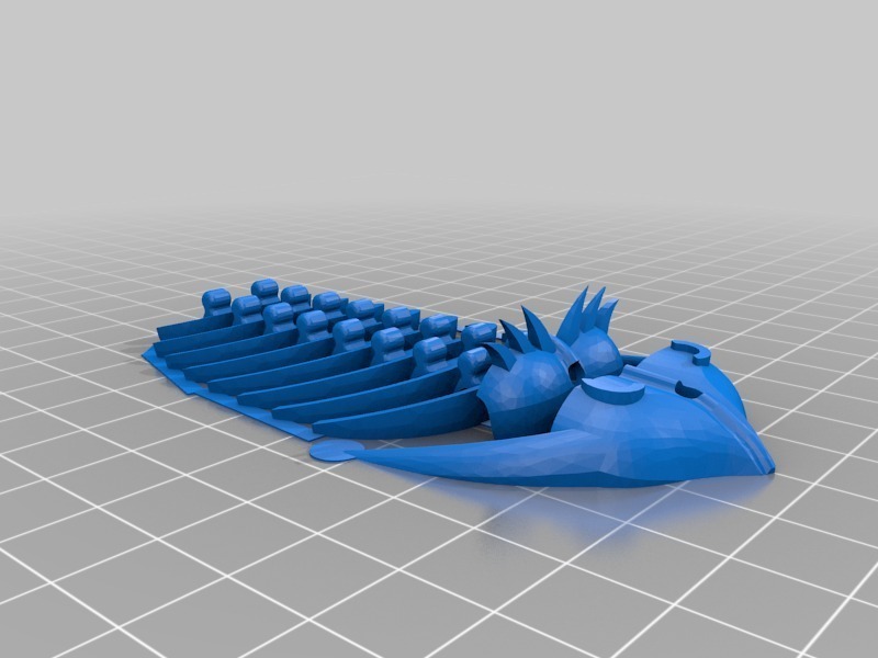 Free 3D file Skewered Trilobite Hair Clip (small, simplified, plated) 💇 ...