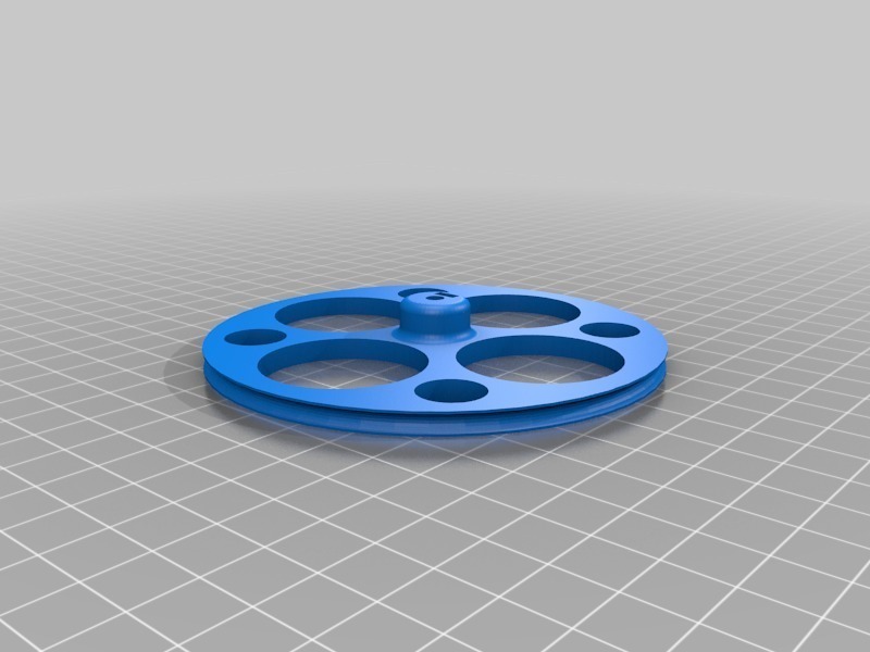 Бесплатный 3D файл Параметрическое колесо робота (круги) 👽・3D-печатный ...