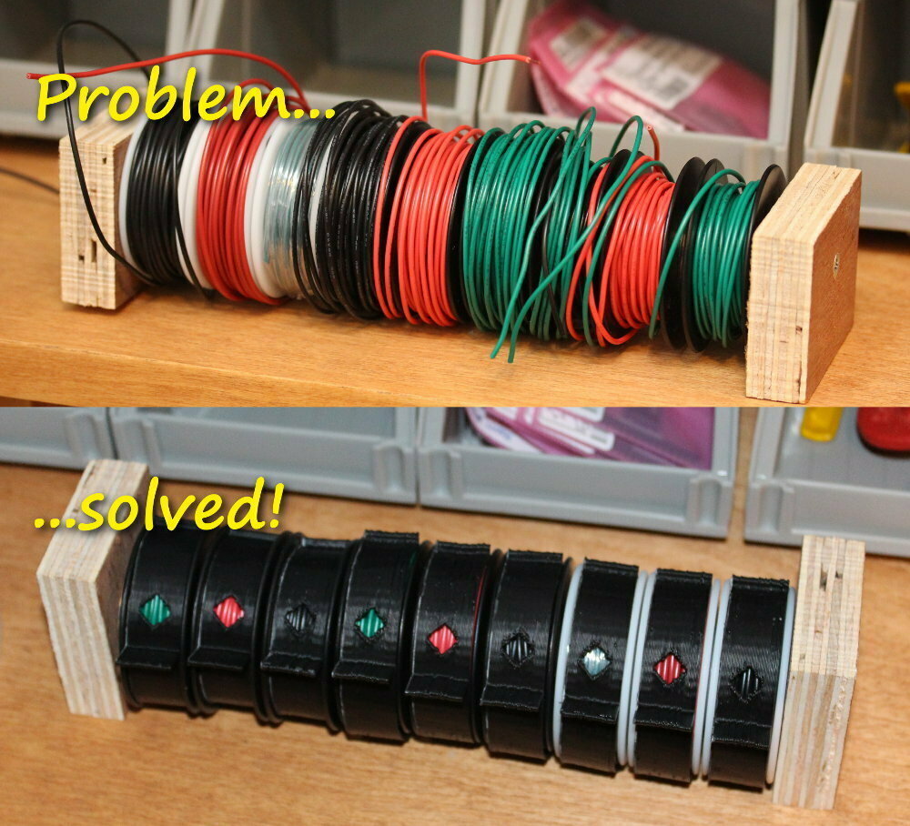 Free 3D file Wire Spool Clamp (Parametric) 🗜️・3D printable model to ...