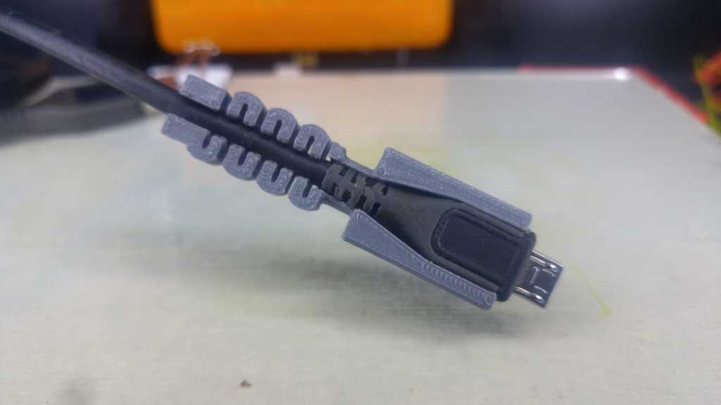 Free 3D file Micro USB Cable Protector・3D printing idea to download・Cults