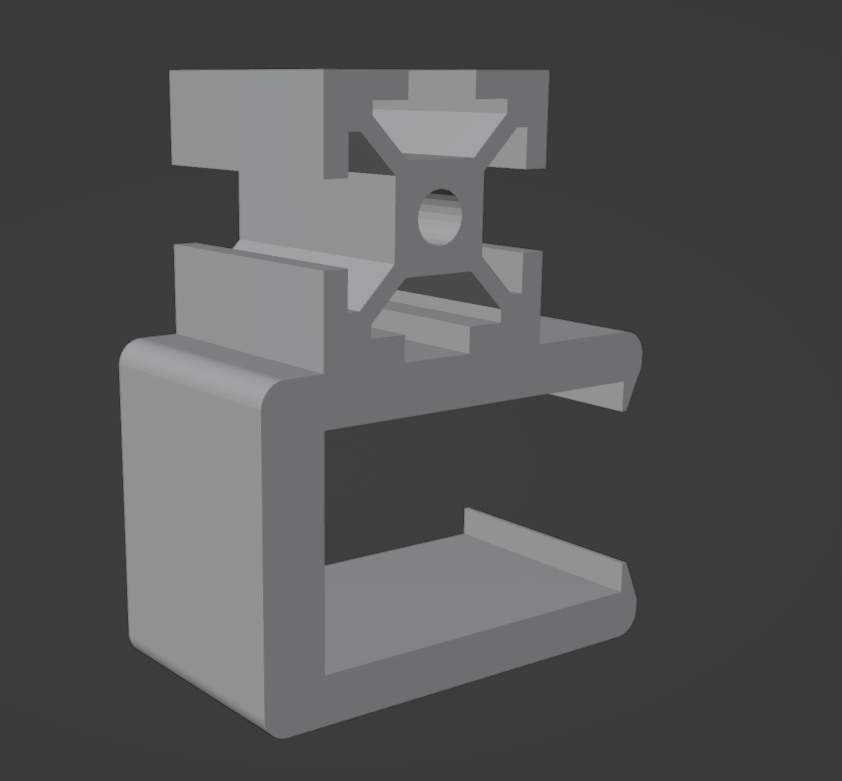 Free 3D file Ender 3 V3 SE - Gantry Clip to 2020 T-Slot・3D printing ...