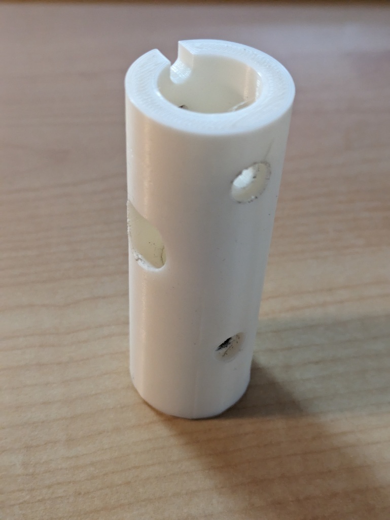 Free 3D file Adapter post connector Misol weather station with cable ...