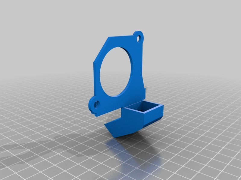 Free 3D file Radial fan mount for ReprapPro Mendel Print Cooling・Object ...