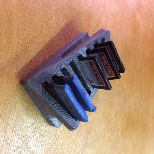 Free 3D file Hyperbolic SD Card Holder・Object to download and to 3D ...