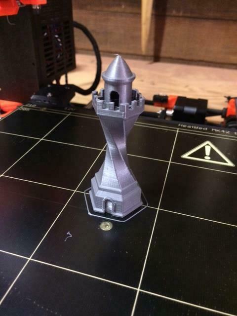 Free 3D file Lofted Hexagonal Tower・3D printing design to download・Cults