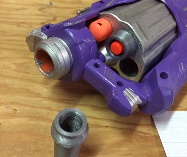 Free 3D file Nerf Mega Barrel Converter・Design to download and 3D print ...