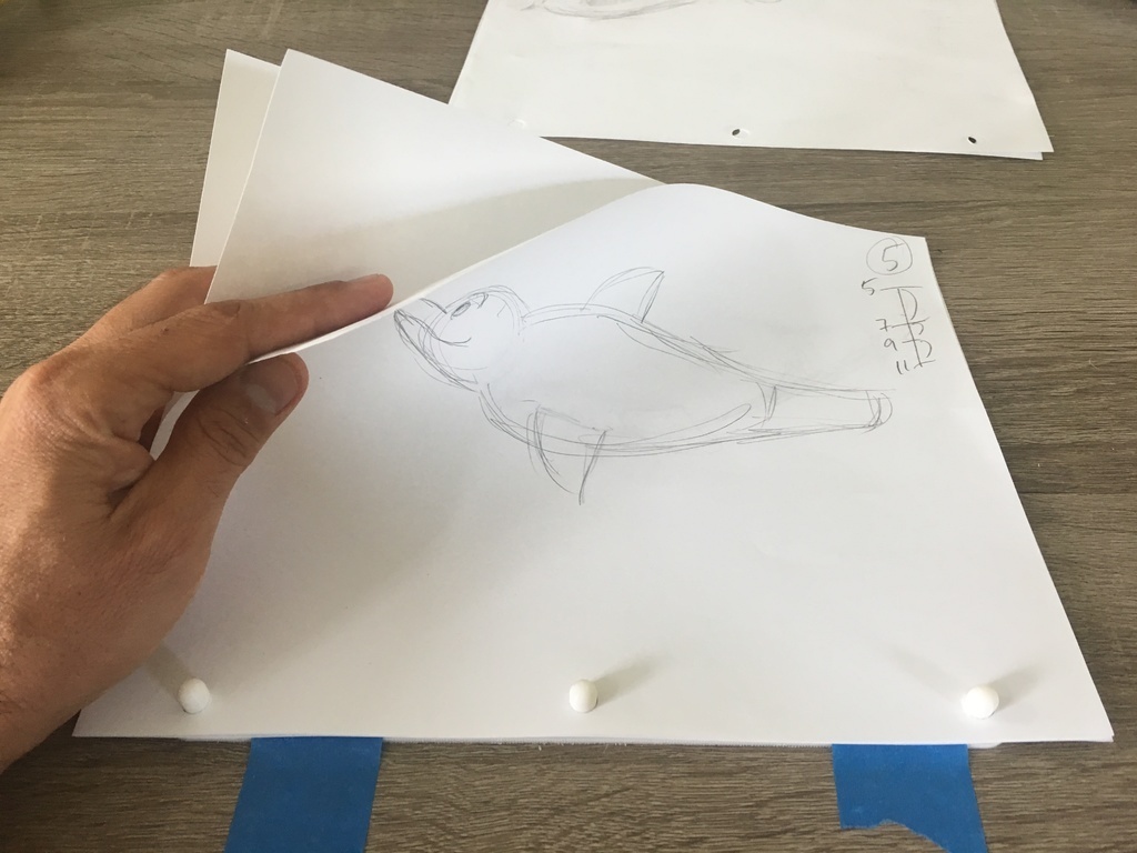 Free 3D file Animation Peg Bar (8.5" X 11" standard hole punch)・3D ...