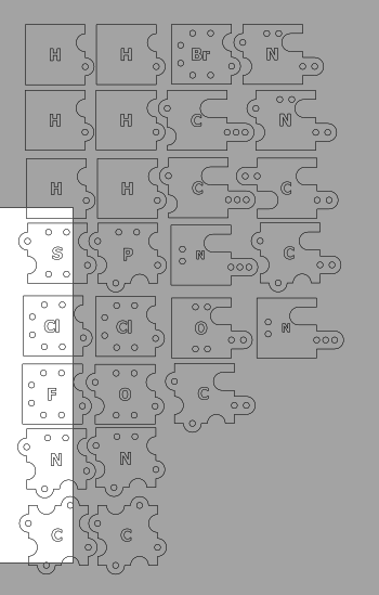 Free 3D file Chemistry Chemical Bond Laser Cut Kit Enlaces Químicos・3D ...
