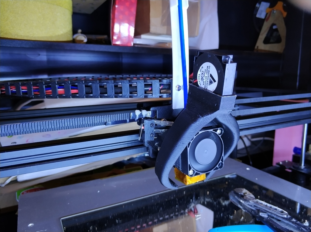 Free 3D file X5S FANG OEM fan duct assembly - easy & sturdy print 🧞‍♂️ ...