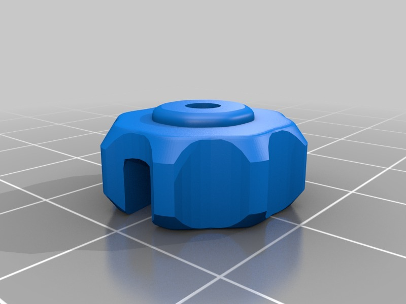 Free 3D file Wing Nut bed level screw knob for Anet A8 (and possibly ...