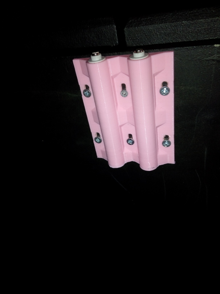 Free 3D file push-open spring mount for wardrobe・3D printing design to ...