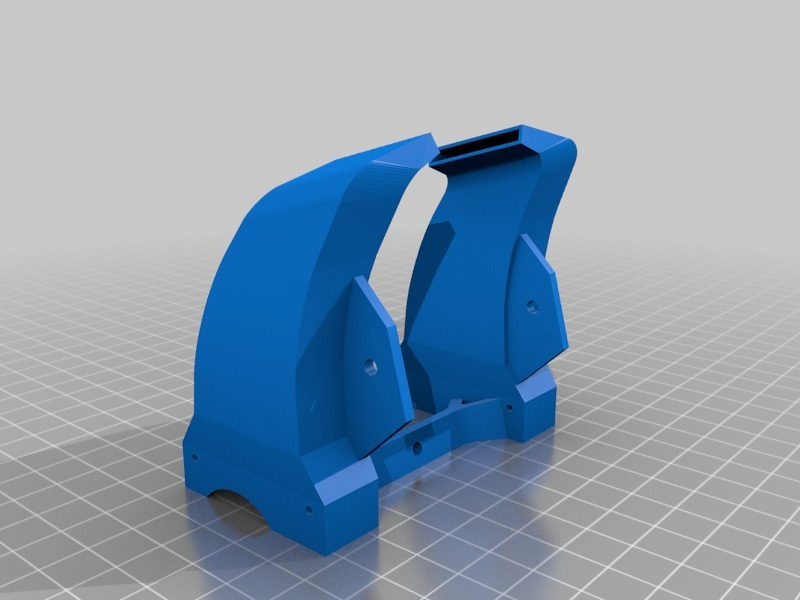 Free 3D file Dual 4010 fang for Tronxy X5S series・3D printing model to ...