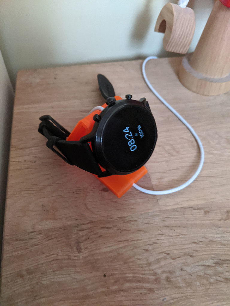 Free 3D file Fossil Smartwatch charging stand・3D print object to ...