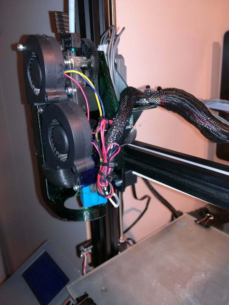 Free 3D file Ender 3 direct Titan Extruder with E3D Volcano hotend and ...