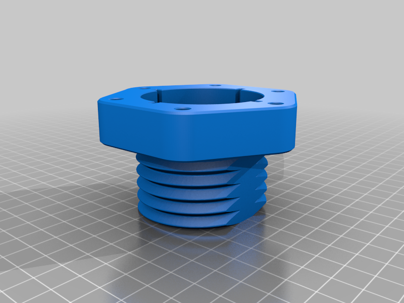 Free 3D file Thrustmaster 70mm Steering Wheel Adapter・3D printable ...