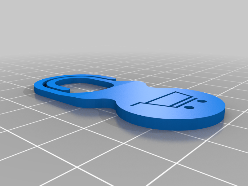 Free 3D file Shopping trolley token - Continente PT・3D print model to ...