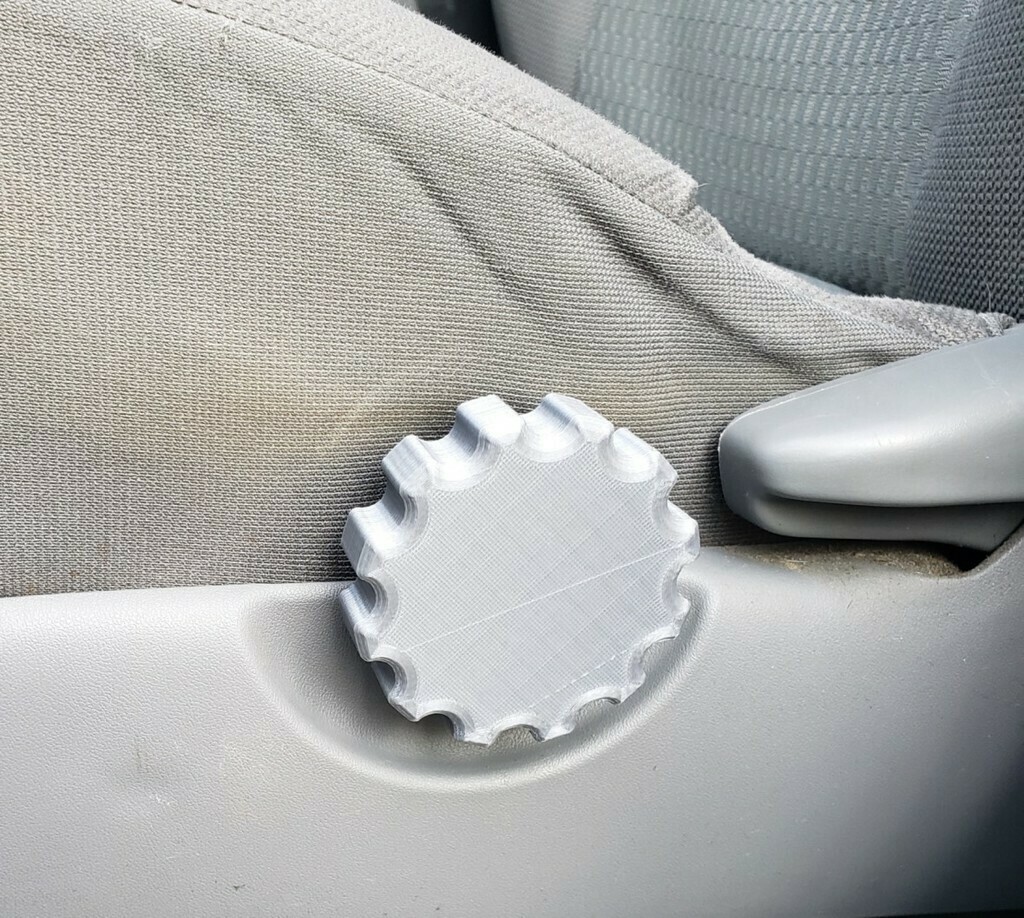 Free 3D file Toyota Tacoma lumbar support knob・3D printer model to ...