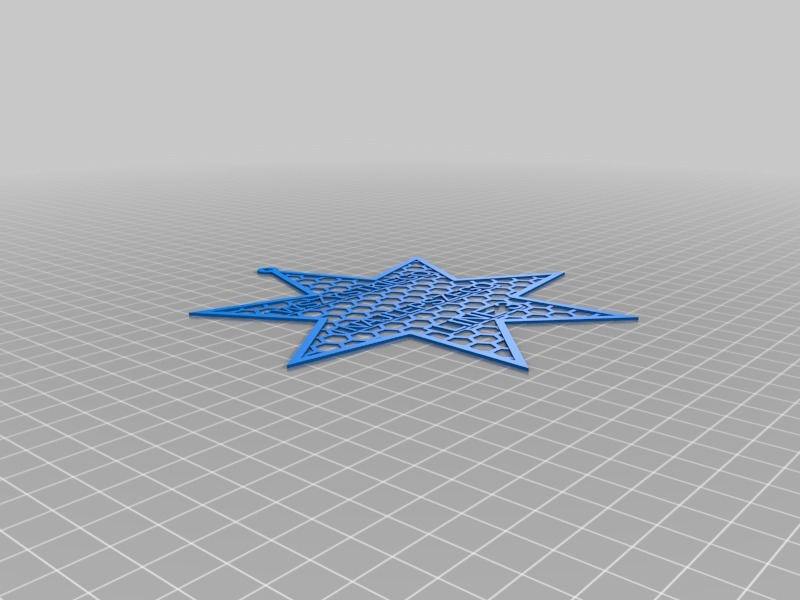 Free 3D file Customizable star with 2/3/4 TEXT FRAMES・3D printable ...