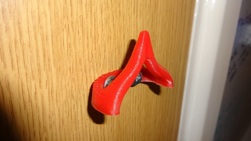 Free 3D file Single Peg Hanger・Model to download and 3D print・Cults