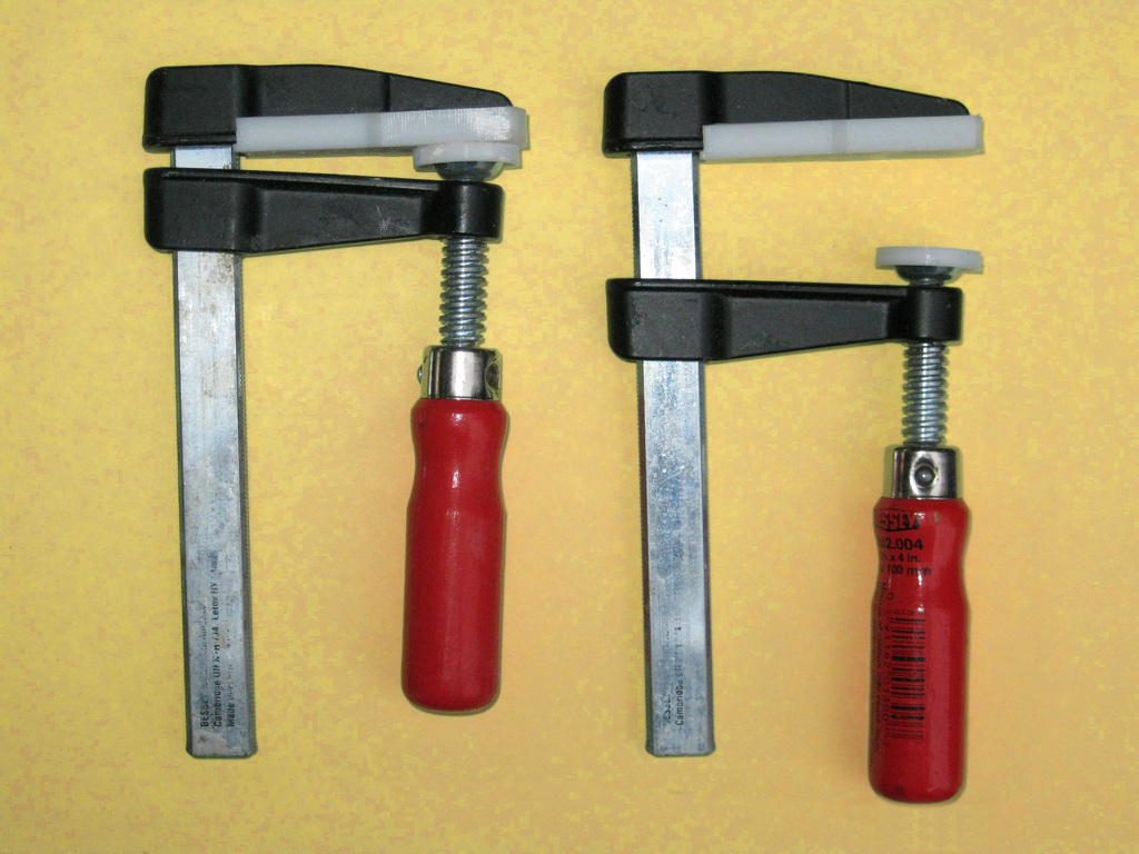 3D file Bessey 4" clamp pads・3D printable model to download・Cults