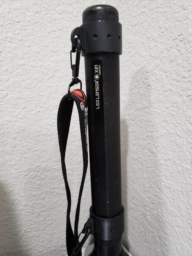 Free 3D file Led Lenser X21 Shoulder Strap Ring 💍・Design to download ...