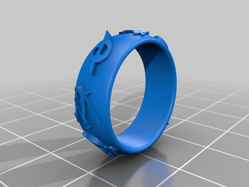 Free 3D file shadowhunters ring・3D print object to download・Cults