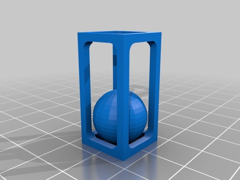 Free 3D file Resizable Ball Cage 👽・3D print model to download・Cults