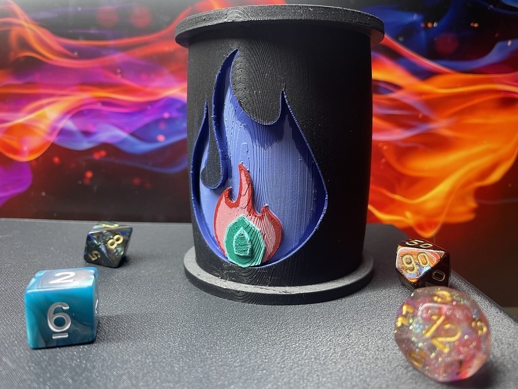Free 3D file DnD Mage Dice Cup・3D printing idea to download・Cults