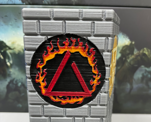 Free 3D file Witcher Signs Dice Tower (no supports) 🎲・3D printing ...