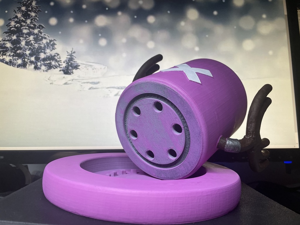 Free 3D file Tony Tony Chopper Plant Pot / Pencil Cup 🌿・Design to ...