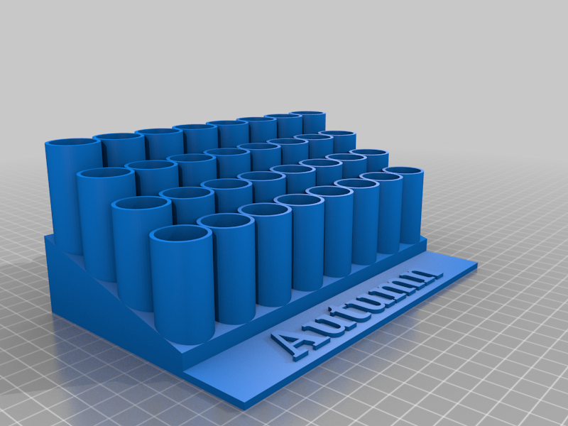 Free 3D file Autumn's new marker holder 🆕・3D printable model to ...