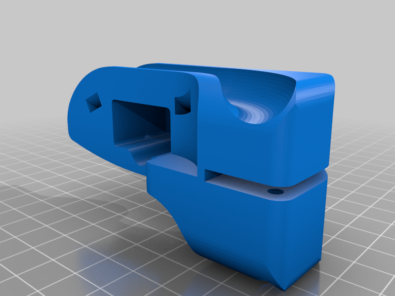 Free 3D file Microswiss direct drive cable support with Filament out ...