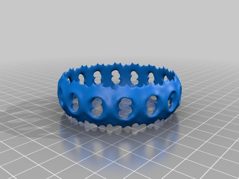 Free 3D file Subtle spiked bracelet or ring 💍・3D print design to ...